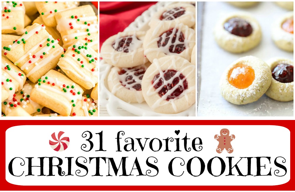 Favorite Christmas Cookie Recipes - Recipes For Holidays