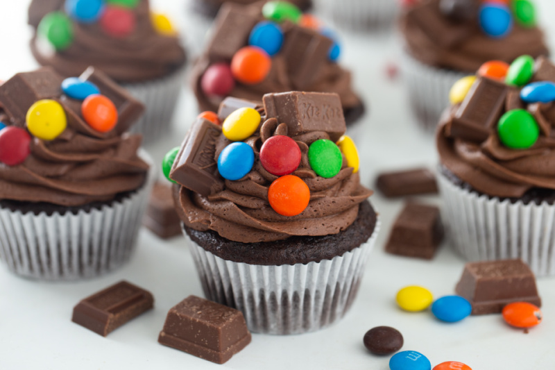 Chocolate Overload Cupcakes - Recipes For Holidays
