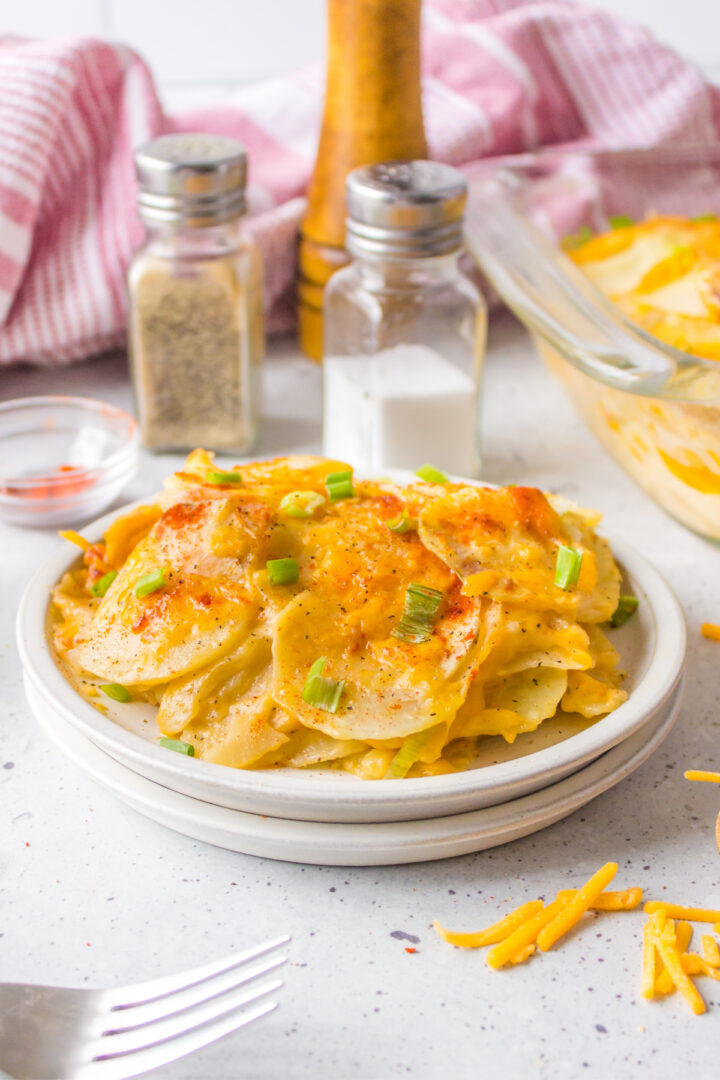 Microwave Scalloped Potatoes - Recipes For Holidays
